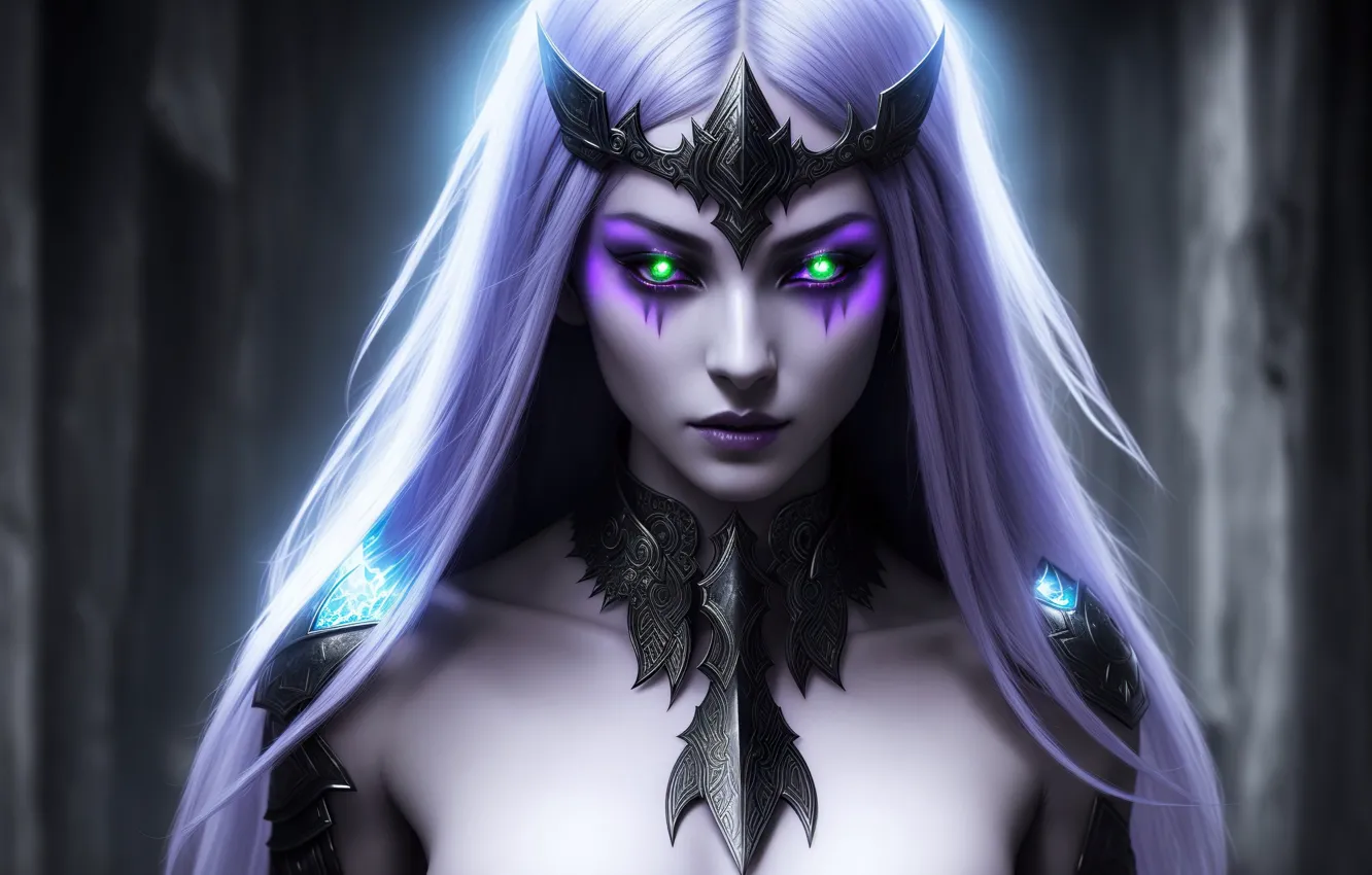 Wallpaper girl, fantasy, armor, art, mage, Stable Diffusion, Neuronet ...