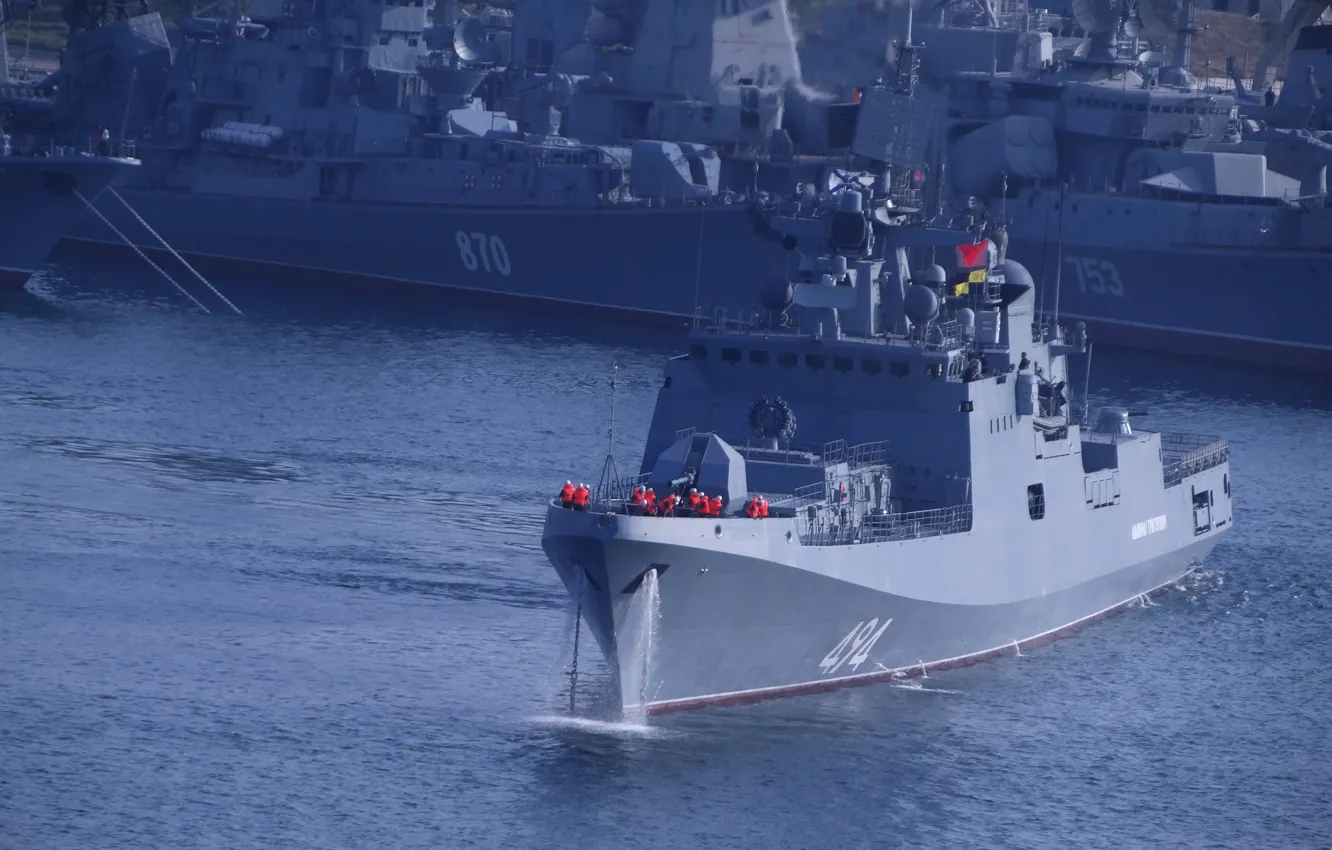 Wallpaper ship, combat, frigate, The black sea fleet, "Admiral ...