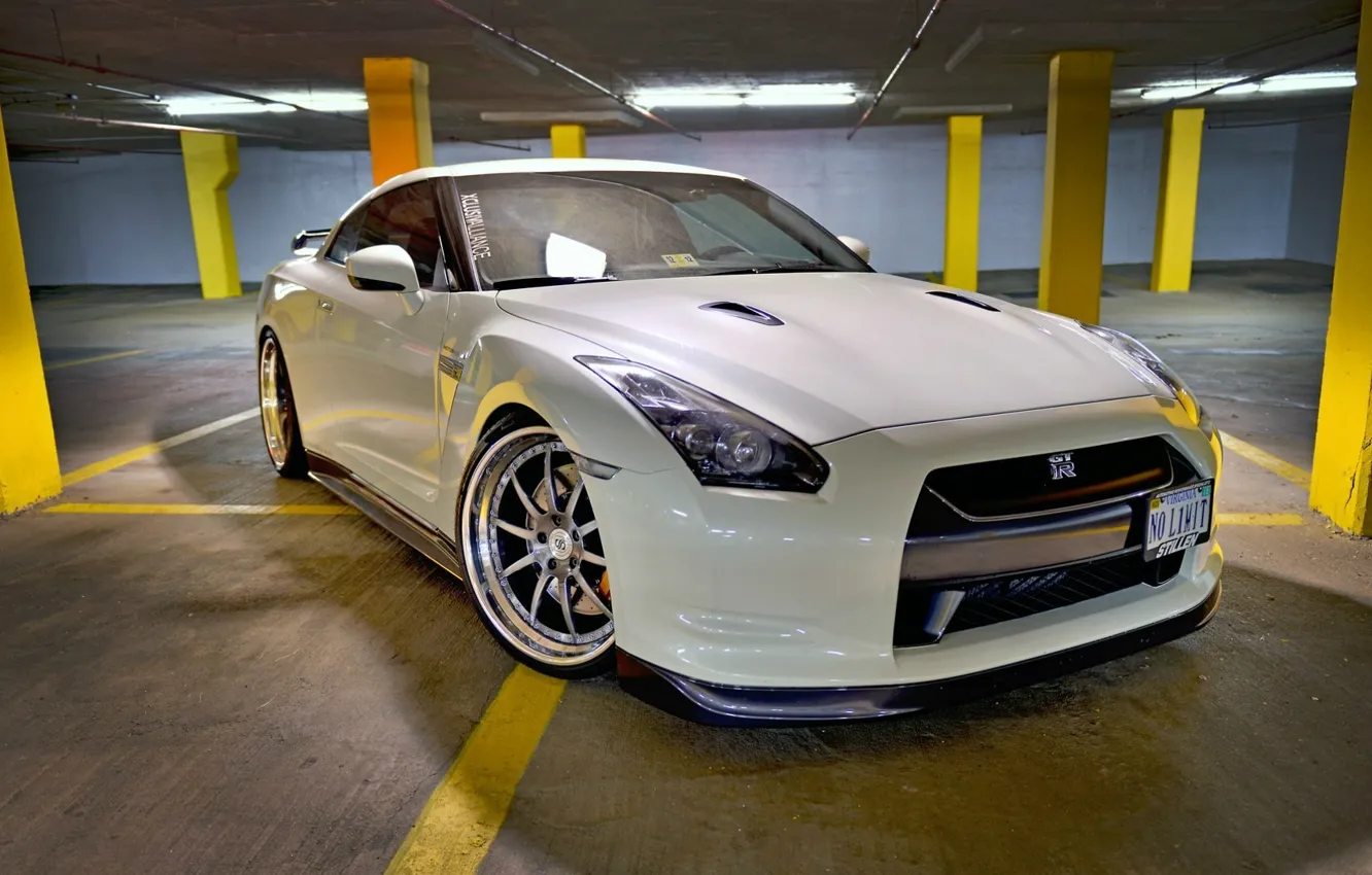Wallpaper white, supercar, R35, Nissan GTR images for desktop, section ...