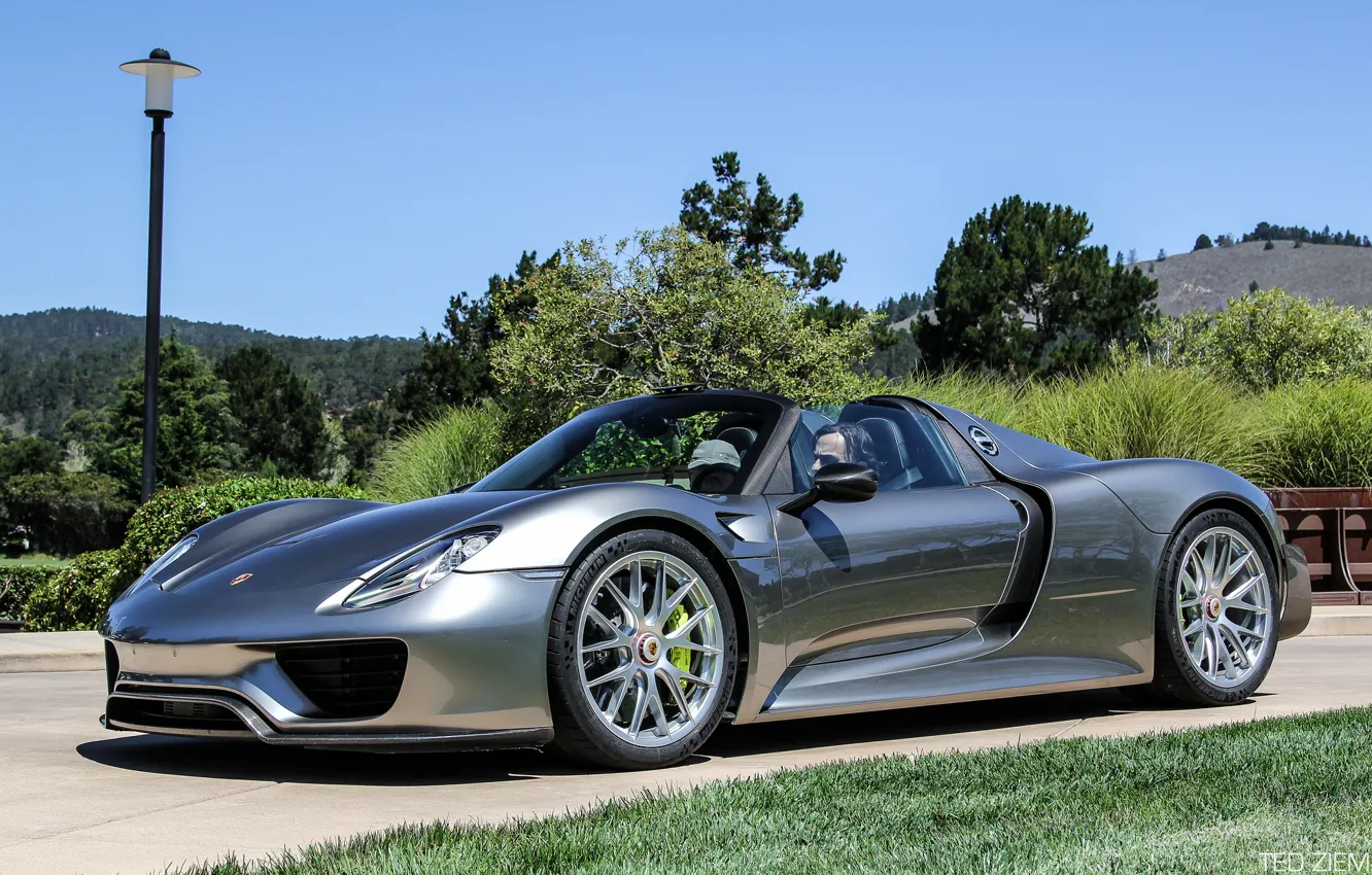 Wallpaper machine, car, Spyder, Porsche 918 for mobile and desktop ...