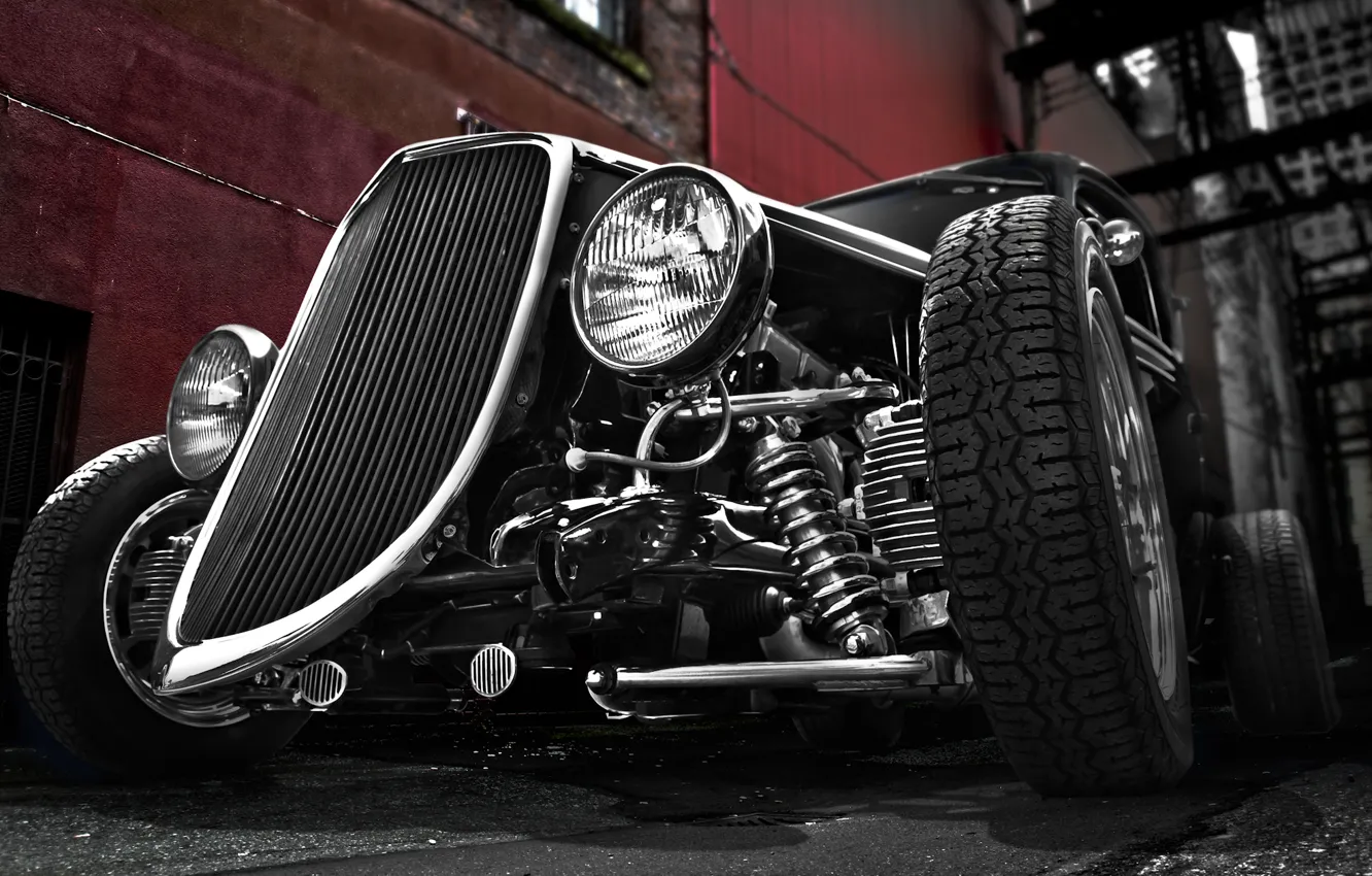 Wallpaper retro, Ford, Ford, classic, 1934, hot rod for mobile and ...