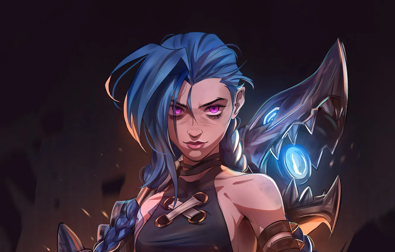 Wallpaper games, League of Legends, Jinx, Character for mobile and ...