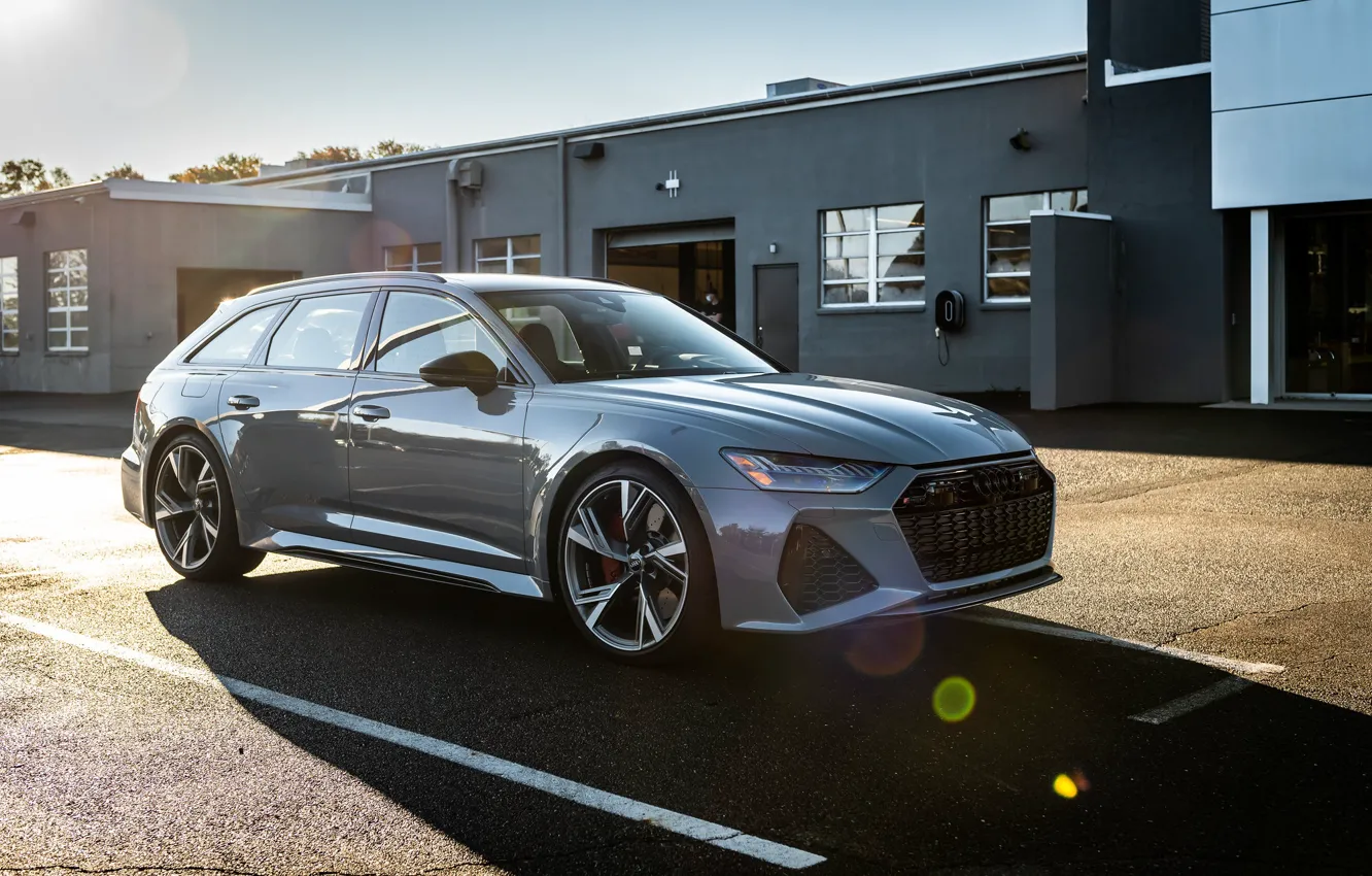 Wallpaper Audi, Sun, Gray, Before, RS6, VAG images for desktop, section ...