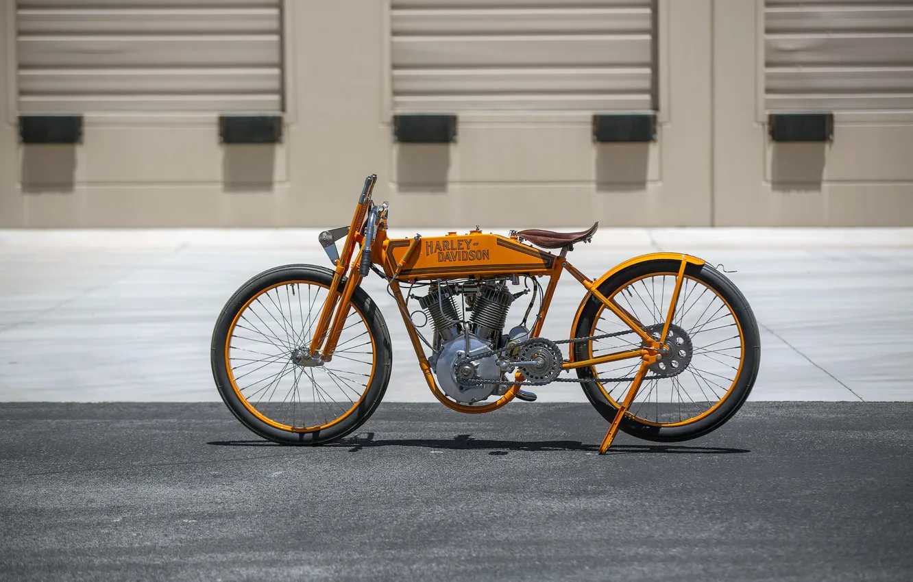 Wallpaper Harley-Davidson, 1915, retro motorcycles, Harley-Davidson 11K ...