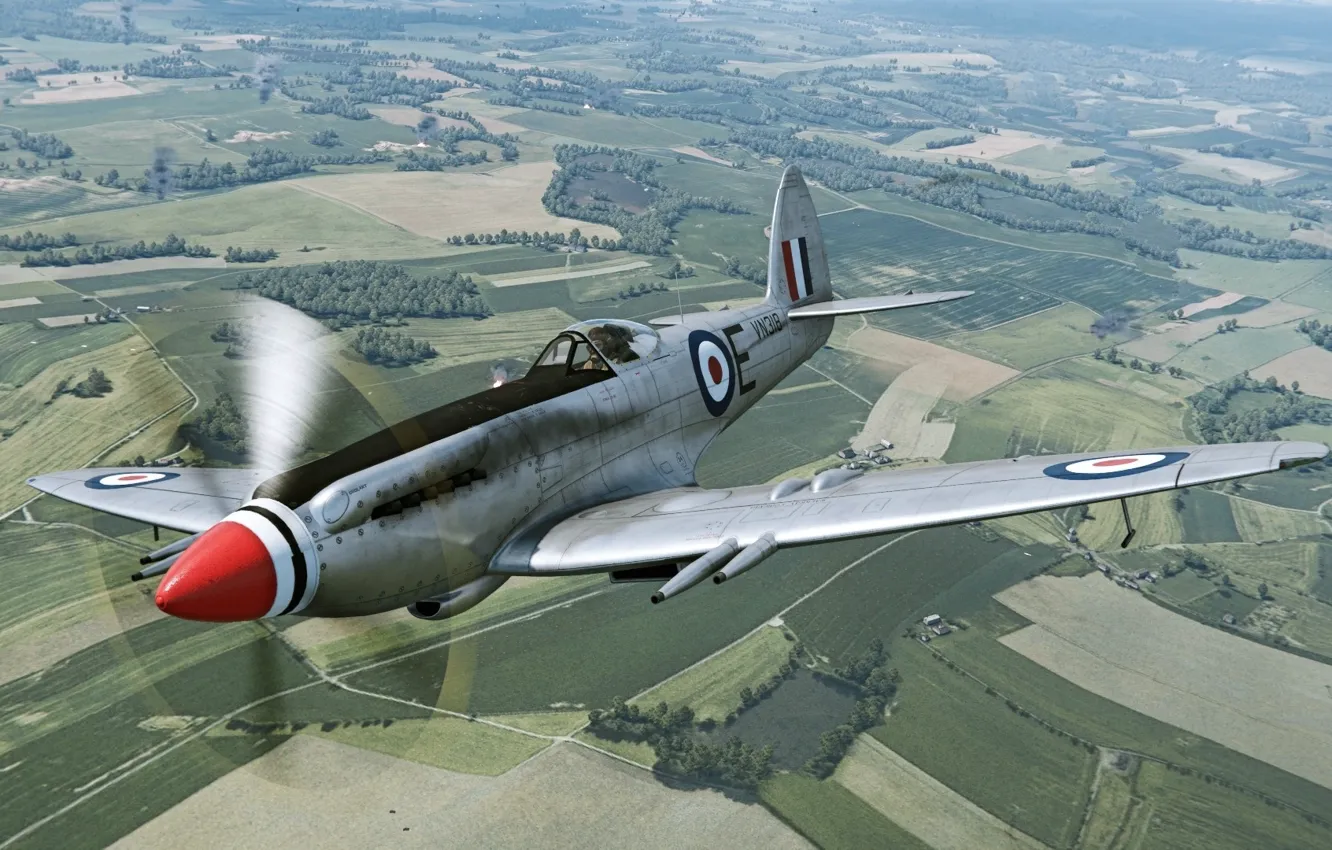 Wallpaper Britain, Griffon, Frontline fighter, Reginald Joseph Mitchell ...