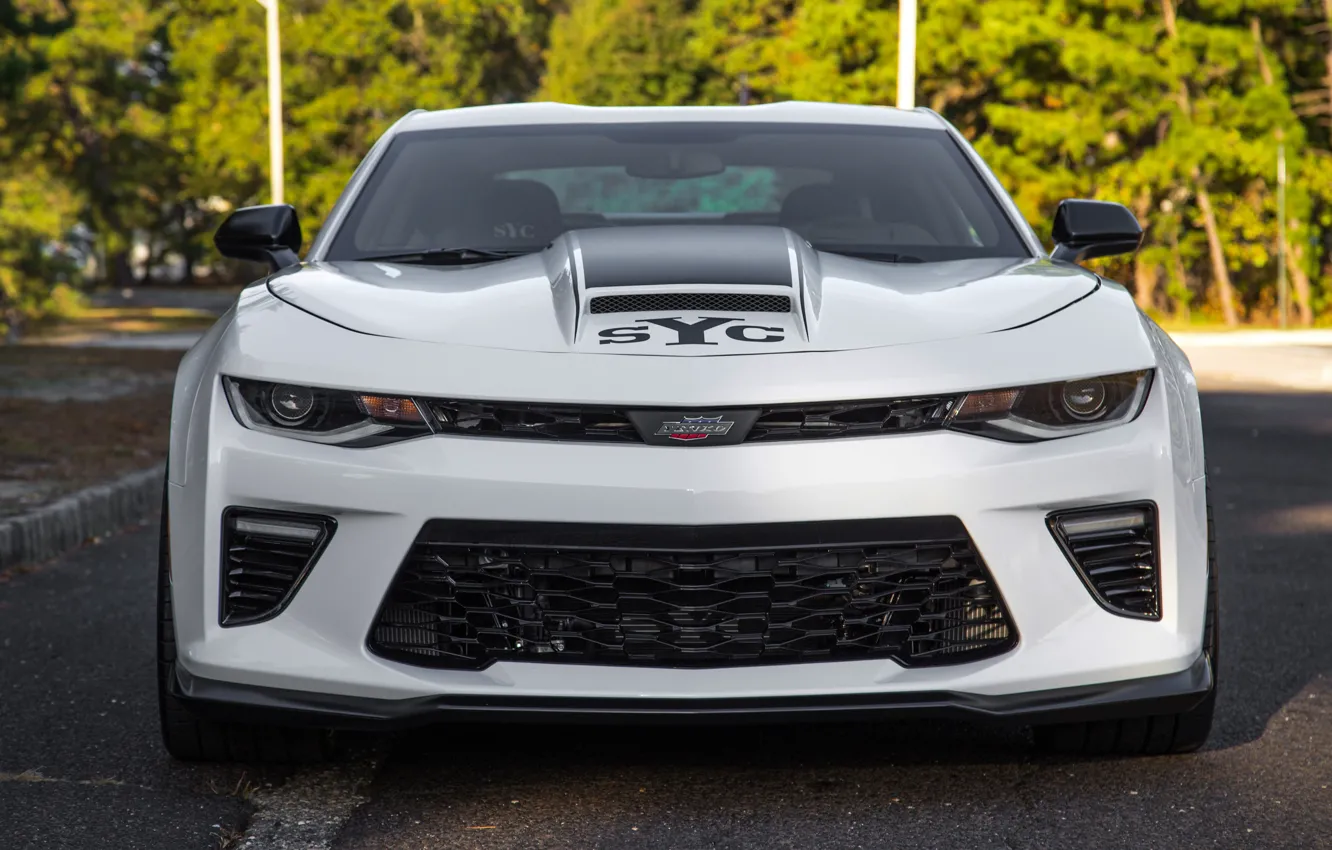 Wallpaper Chevrolet, Camaro, front view, 2018, YenkoSC, Stage II, SVE ...