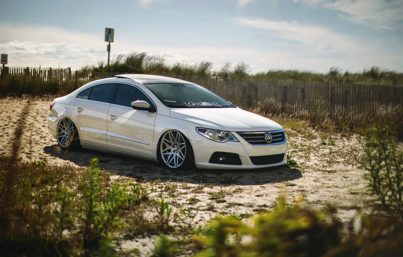 Wallpaper white, volkswagen, tuning, Volkswagen, passat, Passat for ...