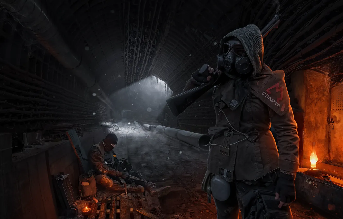 Wallpaper metro 2033, Sparta, metro, metro last light, metro Exodus ...