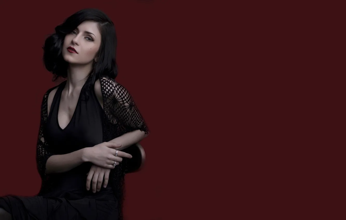 Wallpaper background, model, portrait, chair, Neon Lynxie for mobile ...