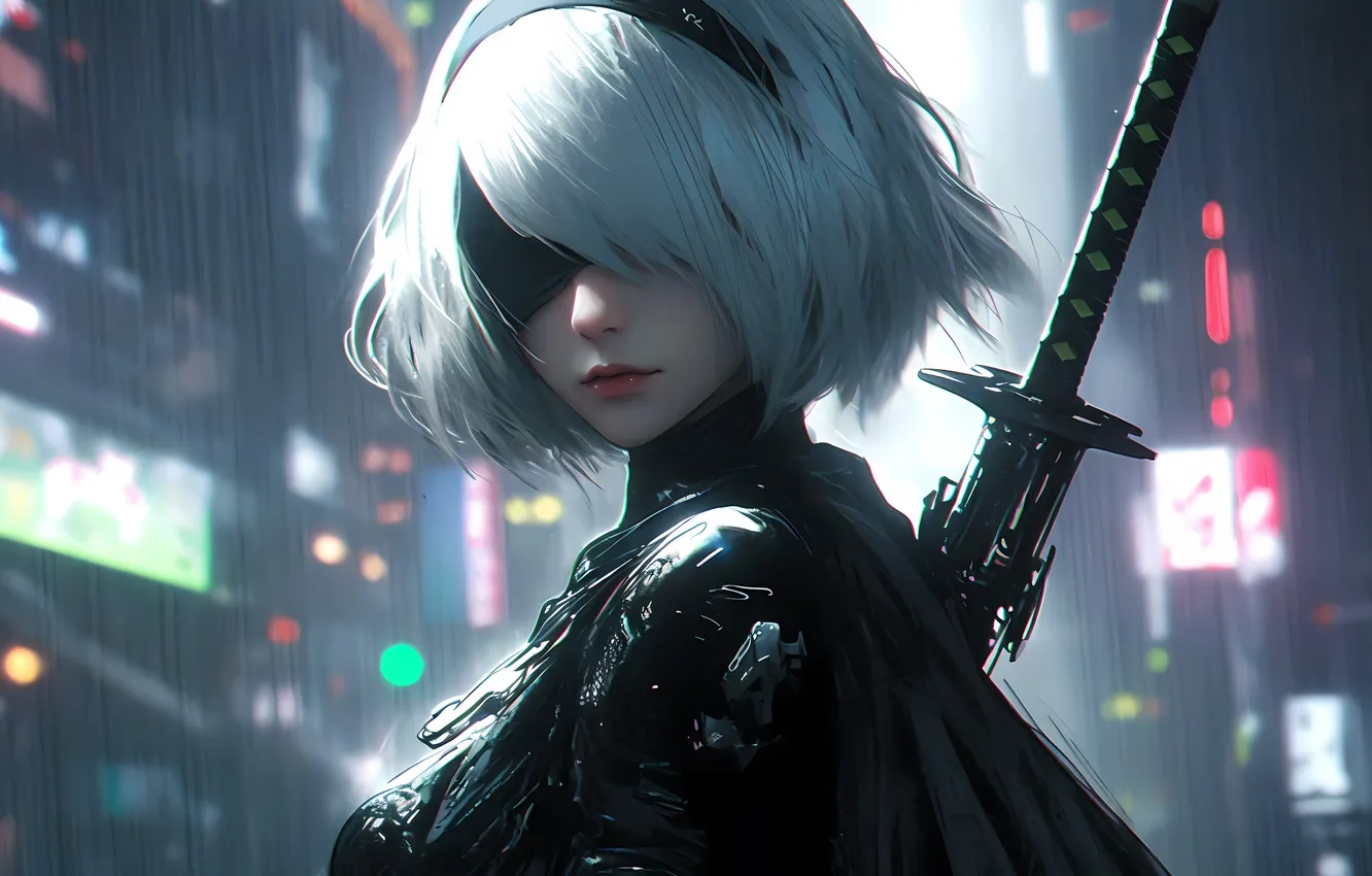 Wallpaper girl, nier, Nier Automata for mobile and desktop, section ...