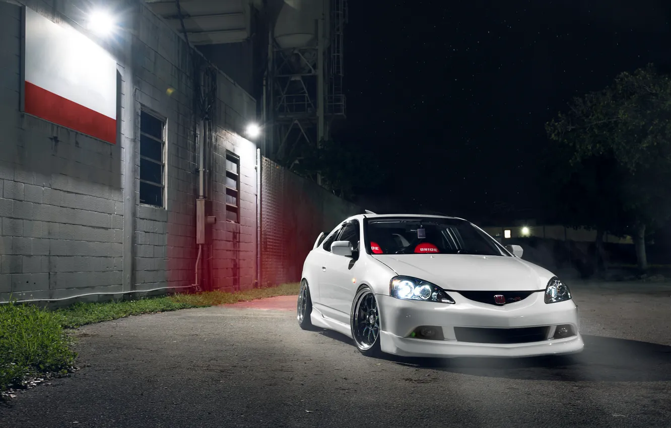 Wallpaper Night, White, Type-R for mobile and desktop, section honda ...