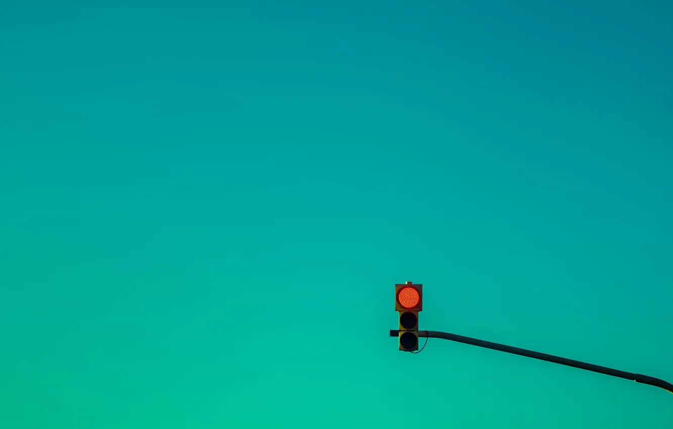 Wallpaper sky, red light, traffic light for mobile and desktop, section ...