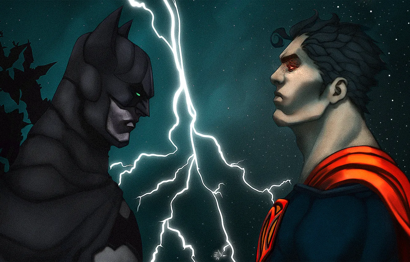 Wallpaper batman, superman, dark knight, dc comics, Clark Kent, bruce ...