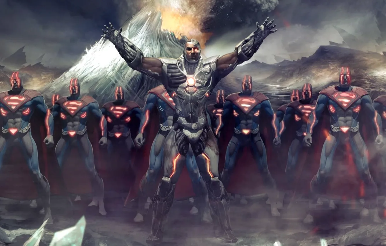 Wallpaper army, cyborg, DC Comics, Comics, Cyborg Superman for mobile ...