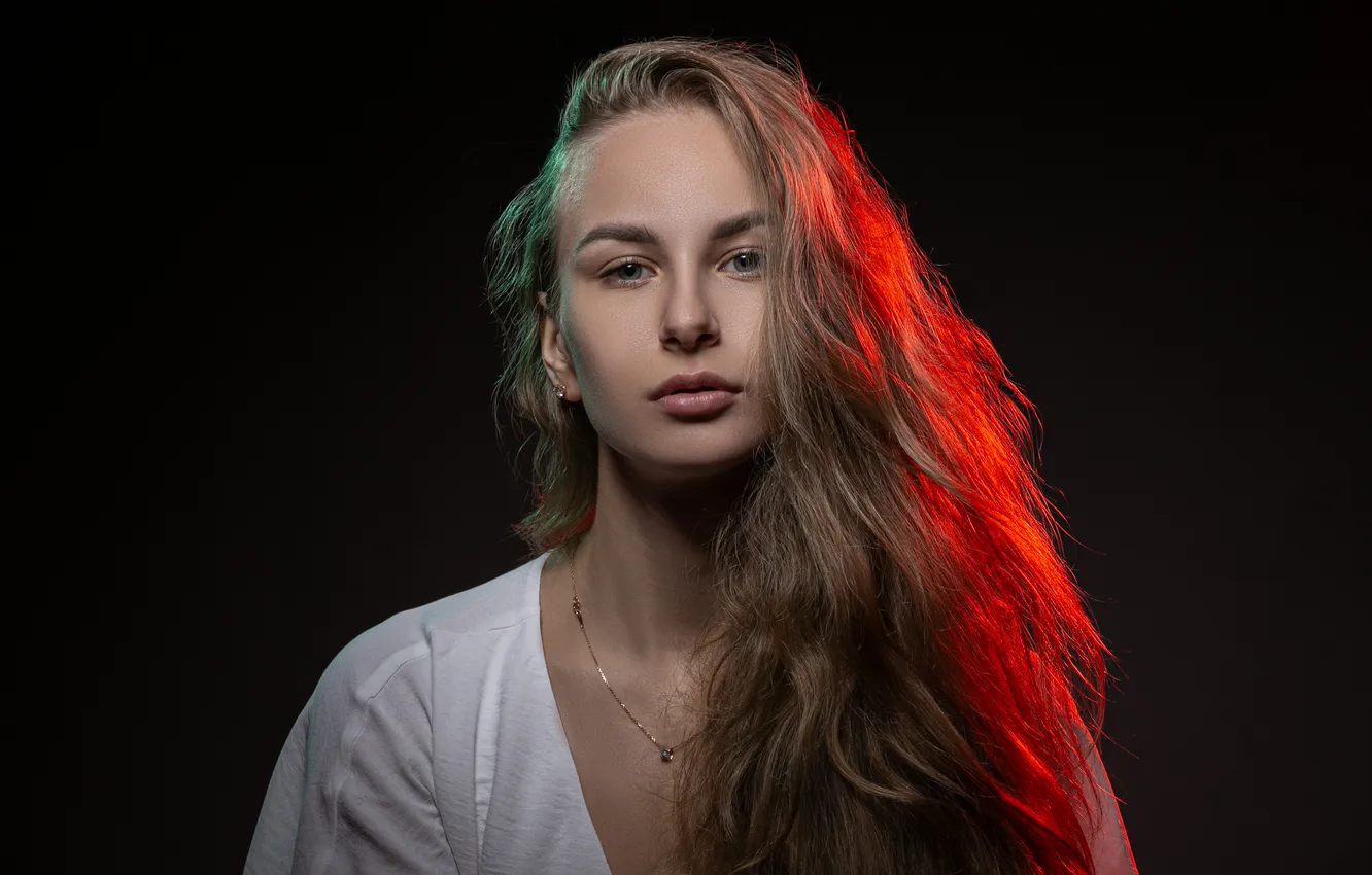 Wallpaper model, pretty, look, Malyshev Alexey for mobile and desktop, section девушки ...