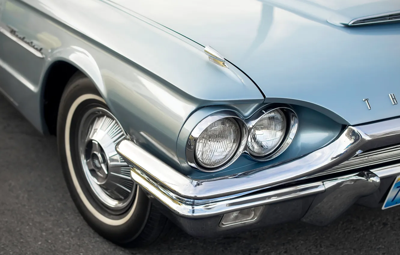 Wallpaper Retro, the front, 1964, Thunderbird for mobile and desktop ...