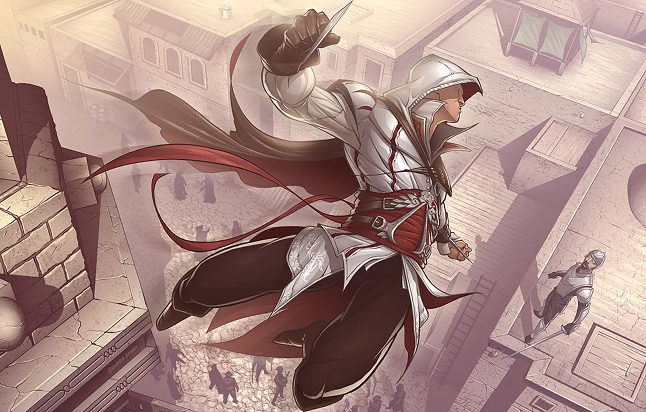Wallpaper Ezio, Azio, AC2 for mobile and desktop, section игры ...