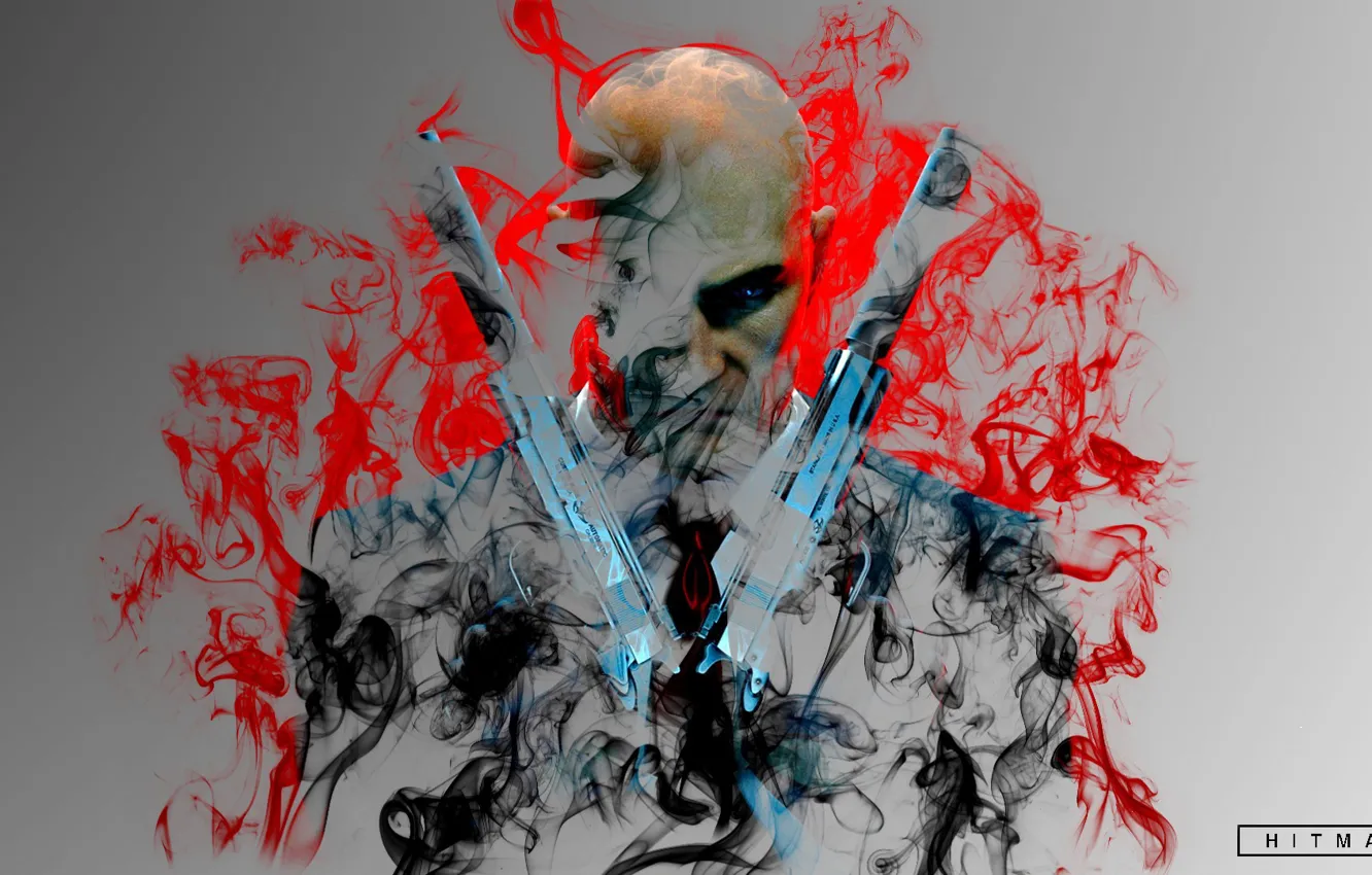 Wallpaper Hitman, gun, pistol, game, weapon, assassin, Hitman ...