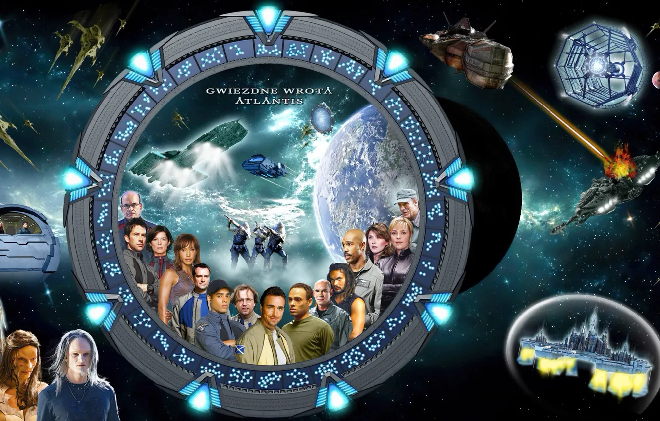 Wallpaper Stargate, Atlantis, Serial for mobile and desktop, section ...