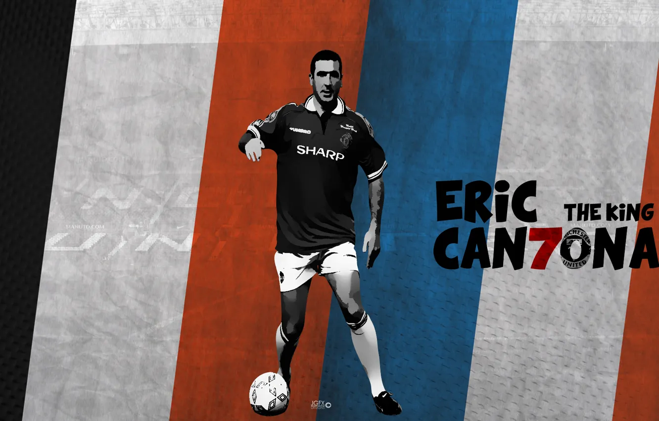 Wallpaper Manchester United, The Frenchman, Eric Cantona, King Eric for ...