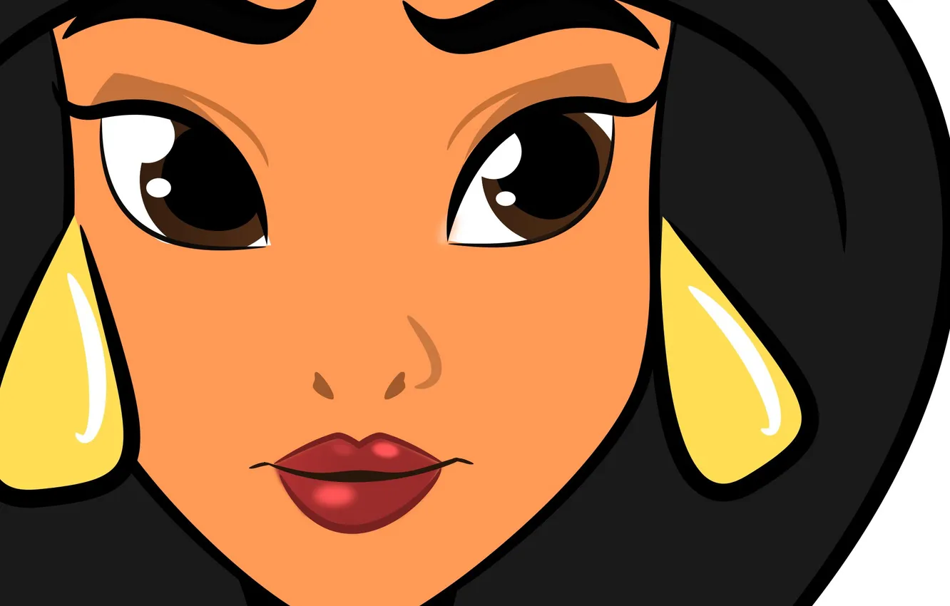 Wallpaper Eyes Look Girl Face Hair Lips For Mobile And Desktop