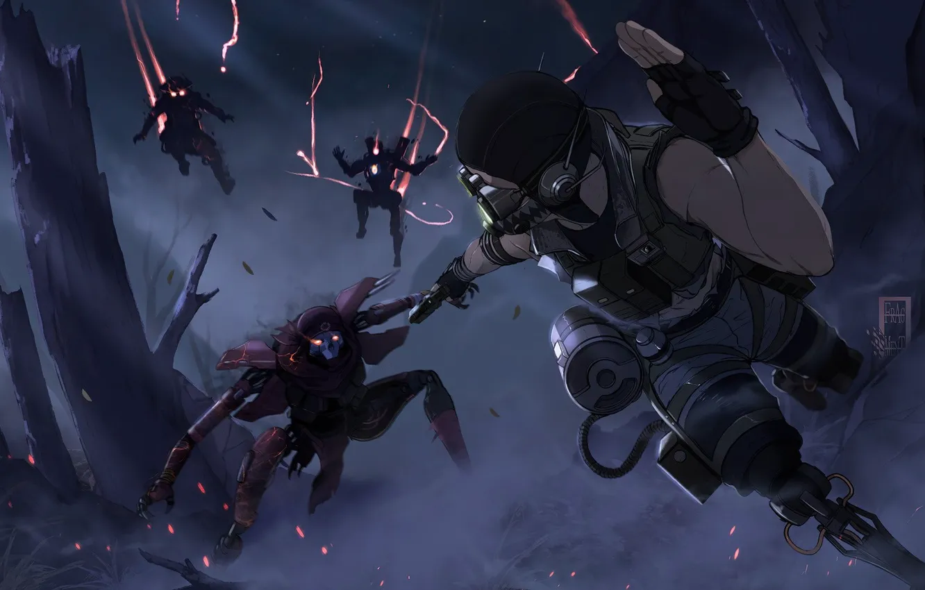 Wallpaper Revenant, Octane, Apex Legends, apex legends art for mobile ...