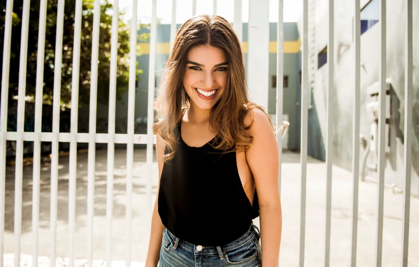 Wallpaper look, joy, face, smile, model, hair, beauty, Monica for ...