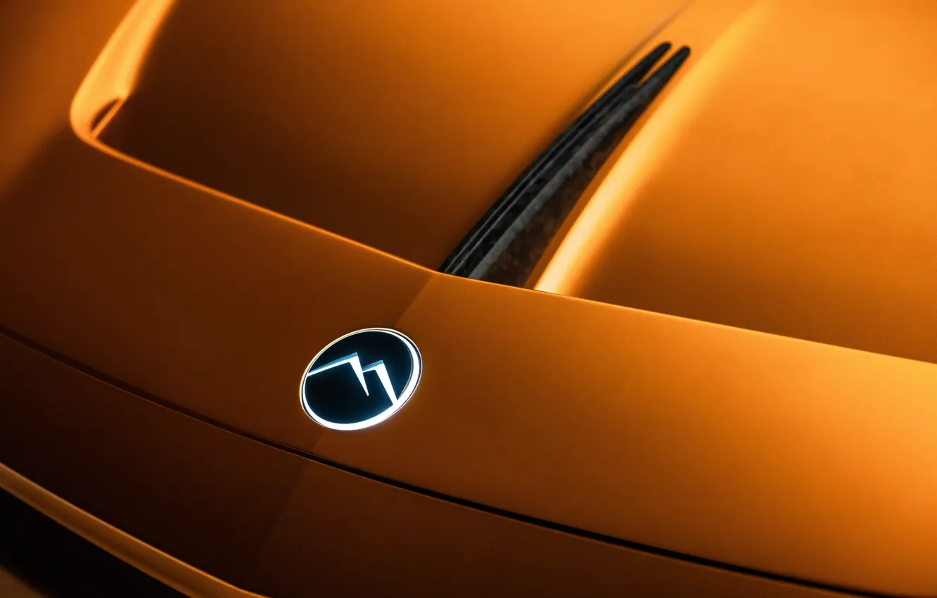 Wallpaper logo, 2024, Mullen Five RS, Mullen Automotive for mobile and ...