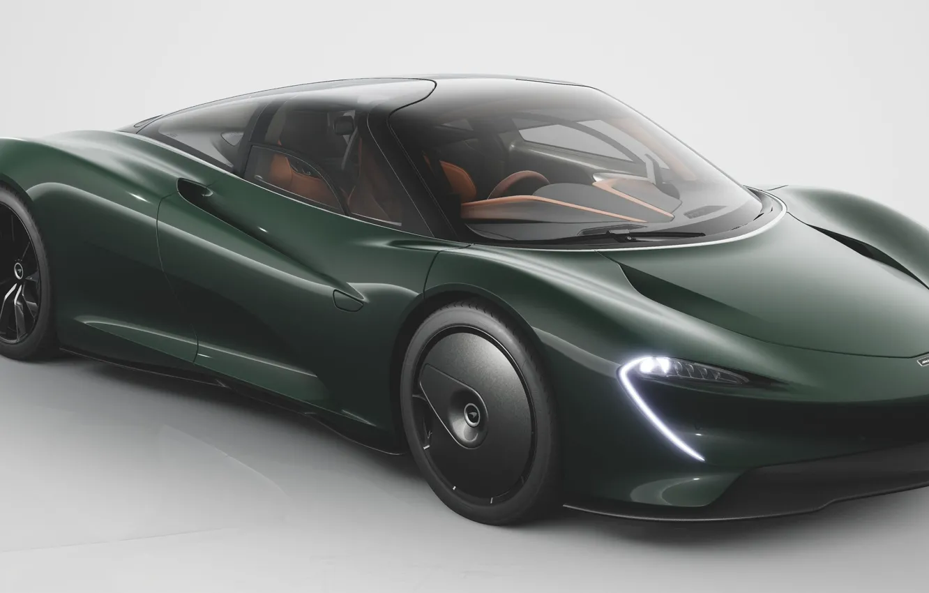 Wallpaper Green, Hypercar, 2020, McLaren Speedtail for mobile and ...