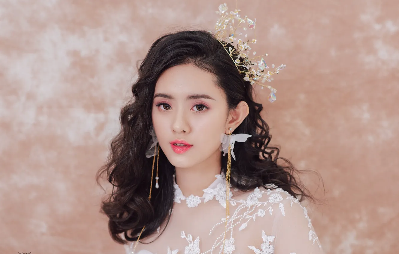 Wallpaper girl, portrait, beauty, Asian, Noxics Image for mobile and ...