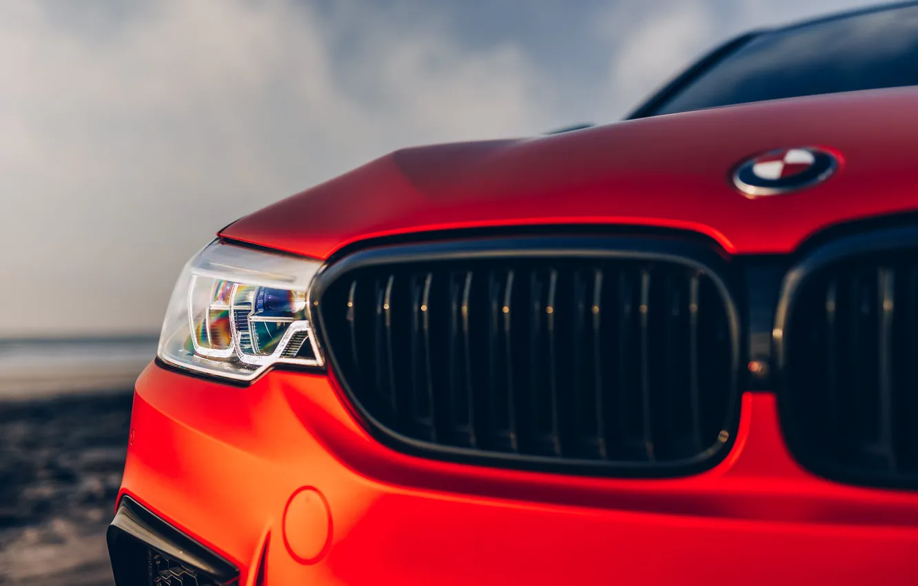 Wallpaper BMW, RED, 550, Sight, LED lights, G30 images for desktop ...