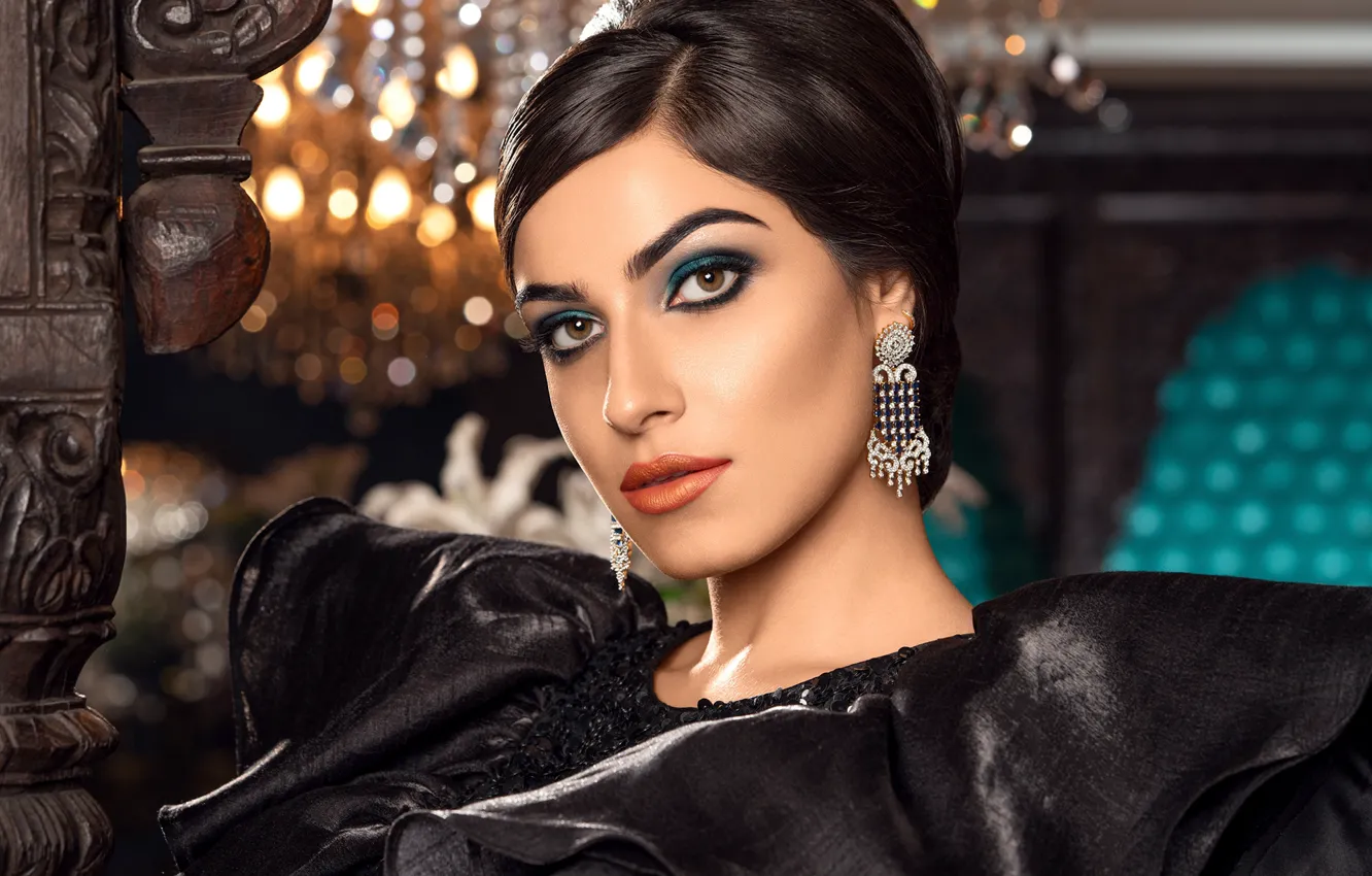 Wallpaper girl, fashion, eyes, smile, beautiful, model, lips, face for ...