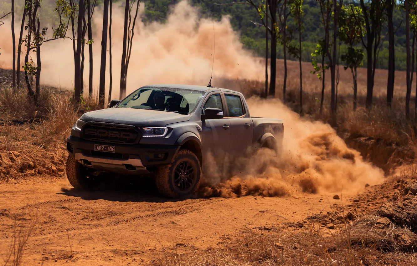 Wallpaper grey, Ford, Raptor, pickup, primer, 2018, Ranger for mobile ...