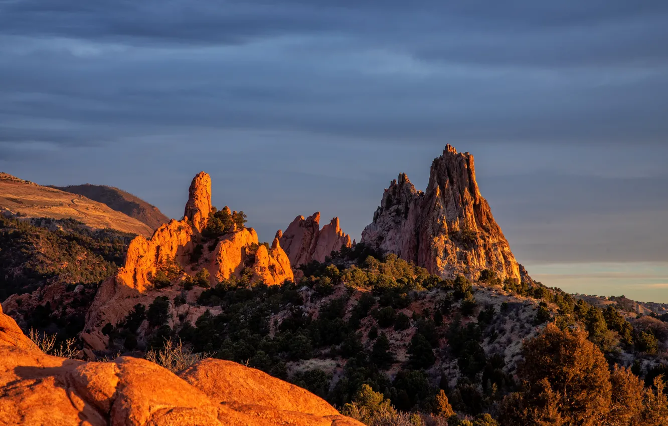 Wallpaper the sky, light, mountains, rocks for mobile and desktop ...