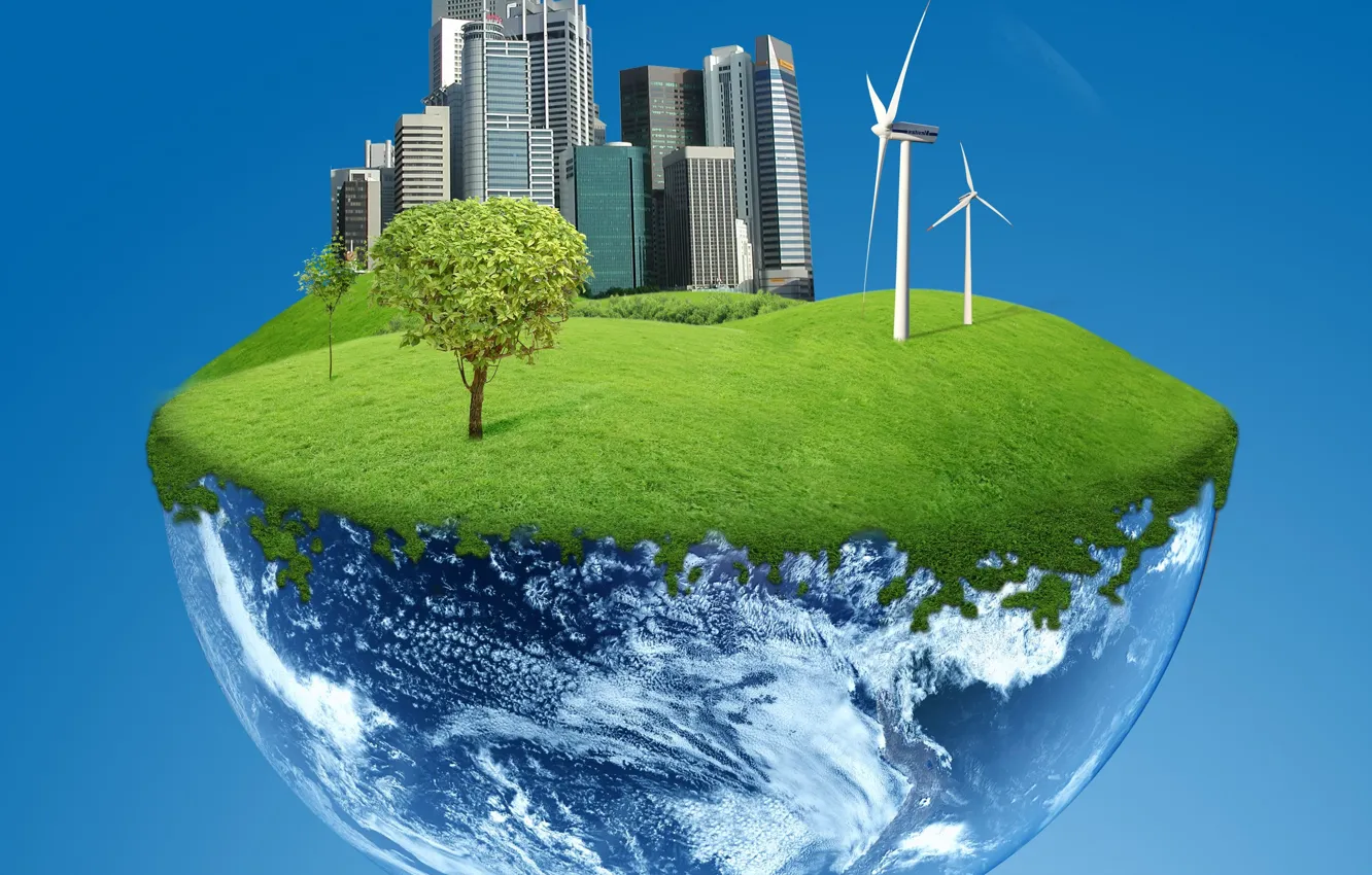 Wallpaper the world, planet, electricity for mobile and desktop ...