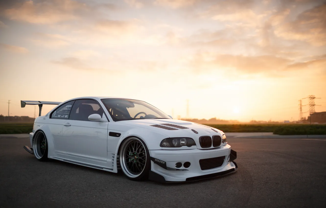 Wallpaper BMW, E46, low, stance, Work, Wide, Work VS-XX, BellyScraper ...