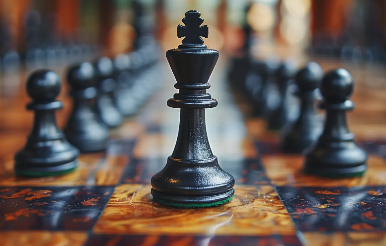 Wallpaper chess, grey background, chess Board, black, king, chess ...