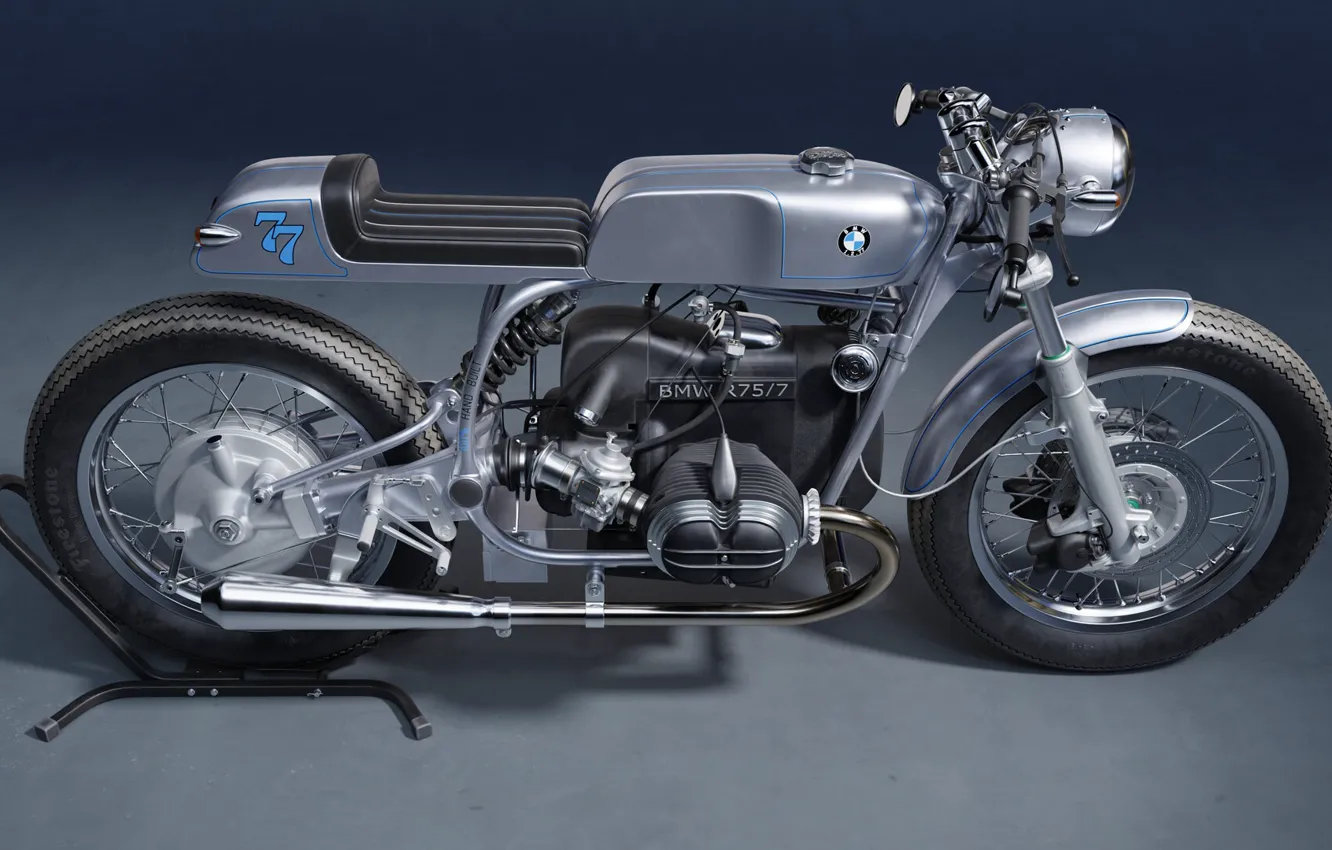 Wallpaper Germany, Motorcycle, BMW R75-7 for mobile and desktop ...