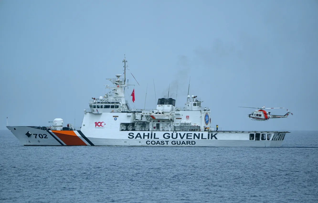 Wallpaper Turkey, the coast guard, patrol ship, SG-702, TCSG Trust for ...