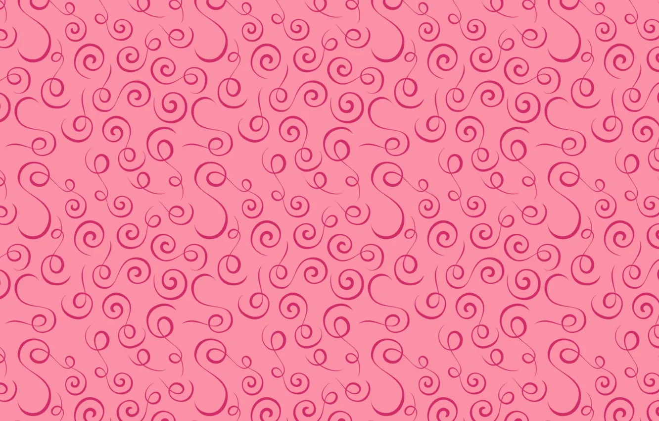 Wallpaper pink, pattern, texture, pink, pattern, swirls for mobile and ...