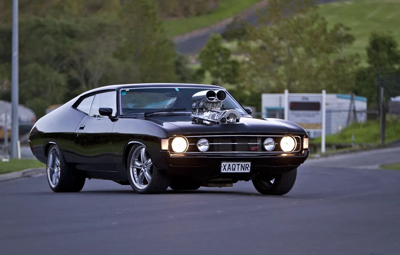 Wallpaper Ford, muscle, Falcon, 1973, XA Hardtop for mobile and desktop ...