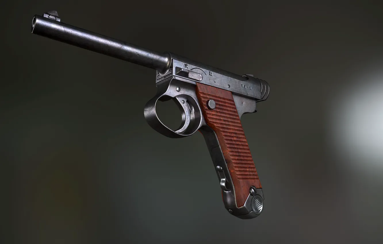 Wallpaper Gun, Japan, Nambu Type 14 images for desktop, section оружие ...