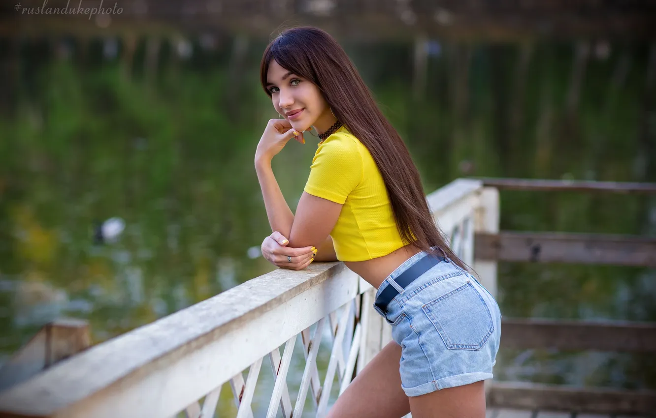 Wallpaper girl, sexy, smile, Wallpaper, sweetheart, model, bright ...