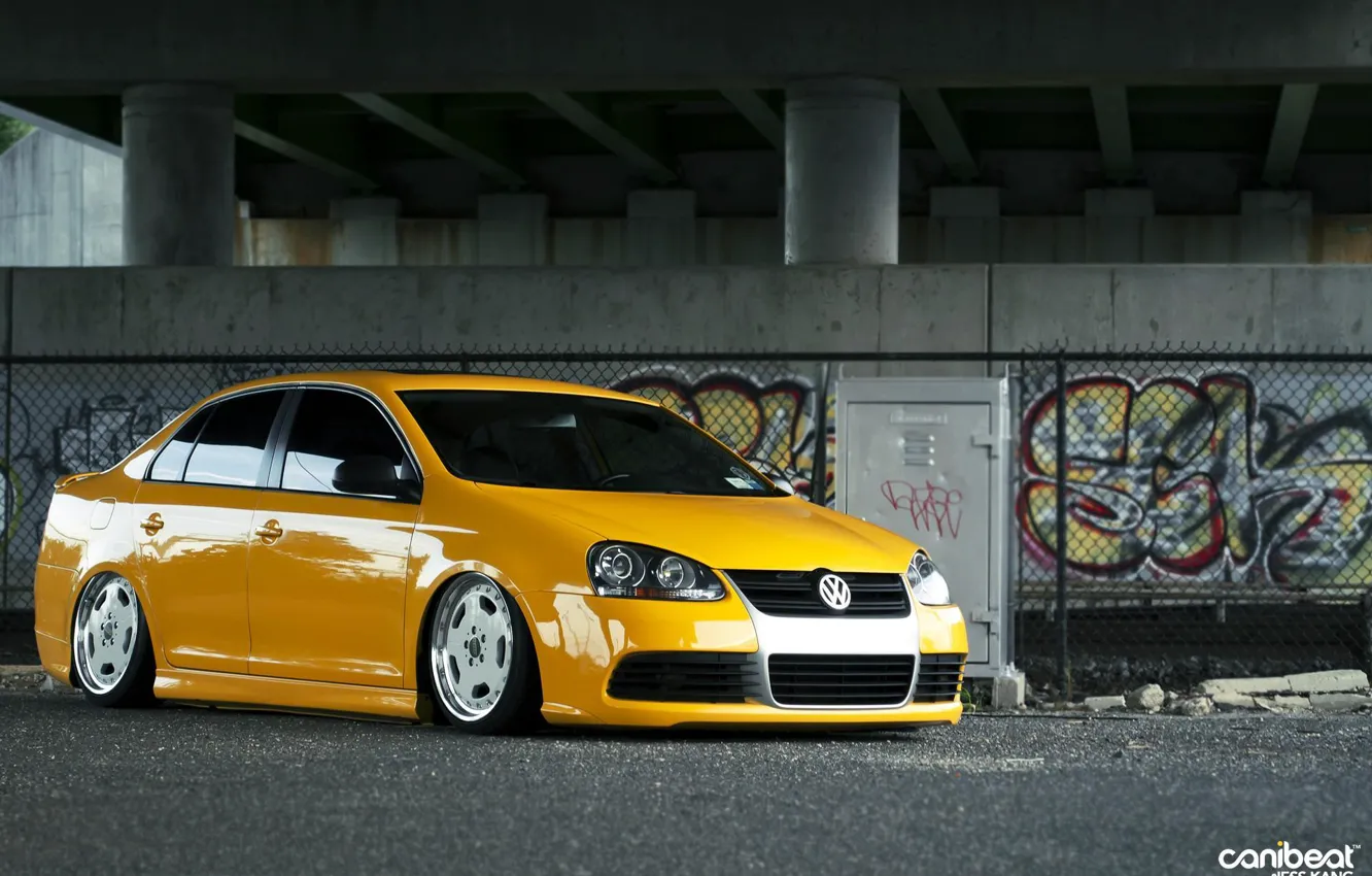 Wallpaper yellow, jetta for mobile and desktop, section volkswagen ...