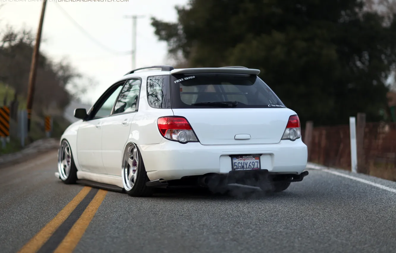 Wallpaper road, subaru, wrx, impreza, Impreza, wagon, stance images for ...