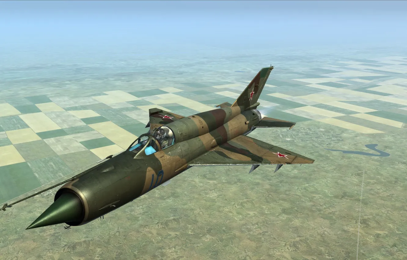 Wallpaper KB MiG, MiG-21bis, Frontline fighter for mobile and desktop, section авиация ...