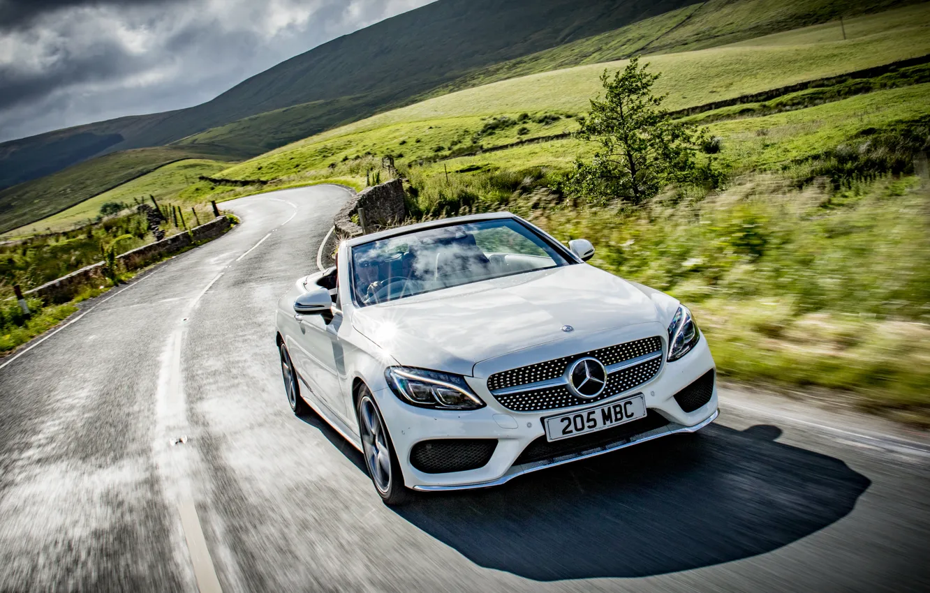 Wallpaper Mercedes-Benz, convertible, Mercedes, AMG, AMG, Cabriolet, C ...