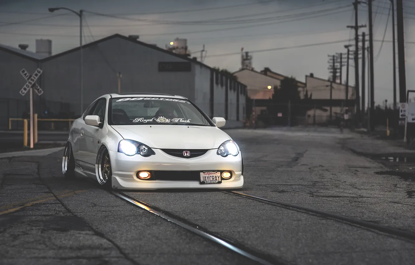 Wallpaper railroad, Honda, Honda, Integra, Integra for mobile and ...