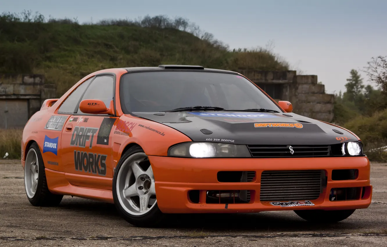 Wallpaper Nissan, skyline, R33, drift works for mobile and desktop ...