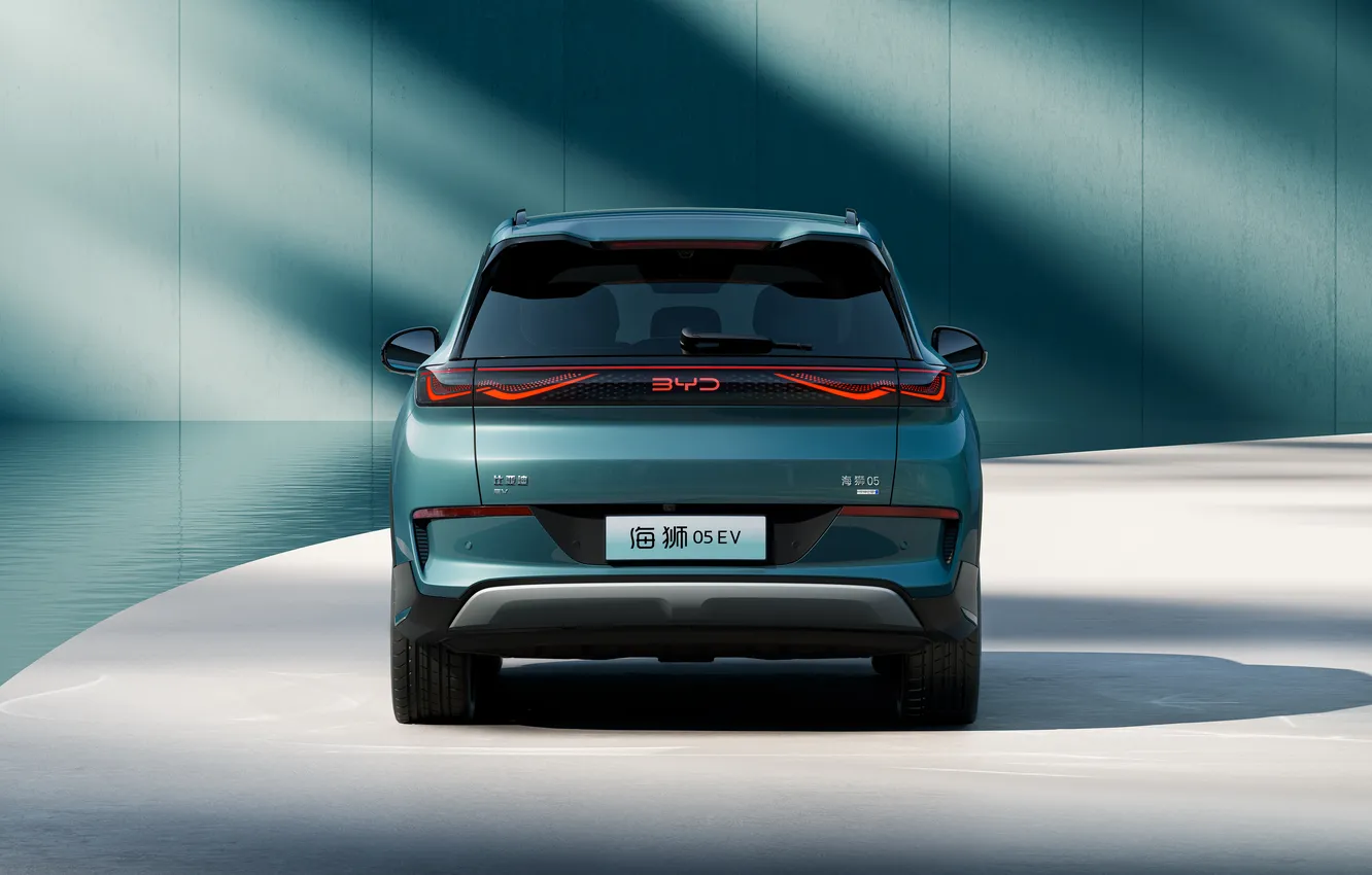 Wallpaper SUV, rear view, SUV, electric, 2025, BYD, 05 EV, BYD Sealion 05 EV for mobile and ...